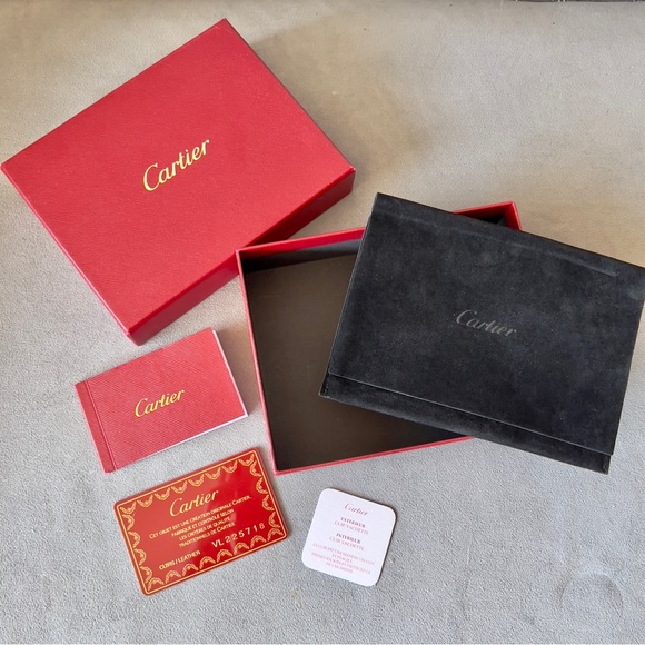 Cartier | Storage & Organization | Cartier Wallet Box 63x5x60 Inches ...